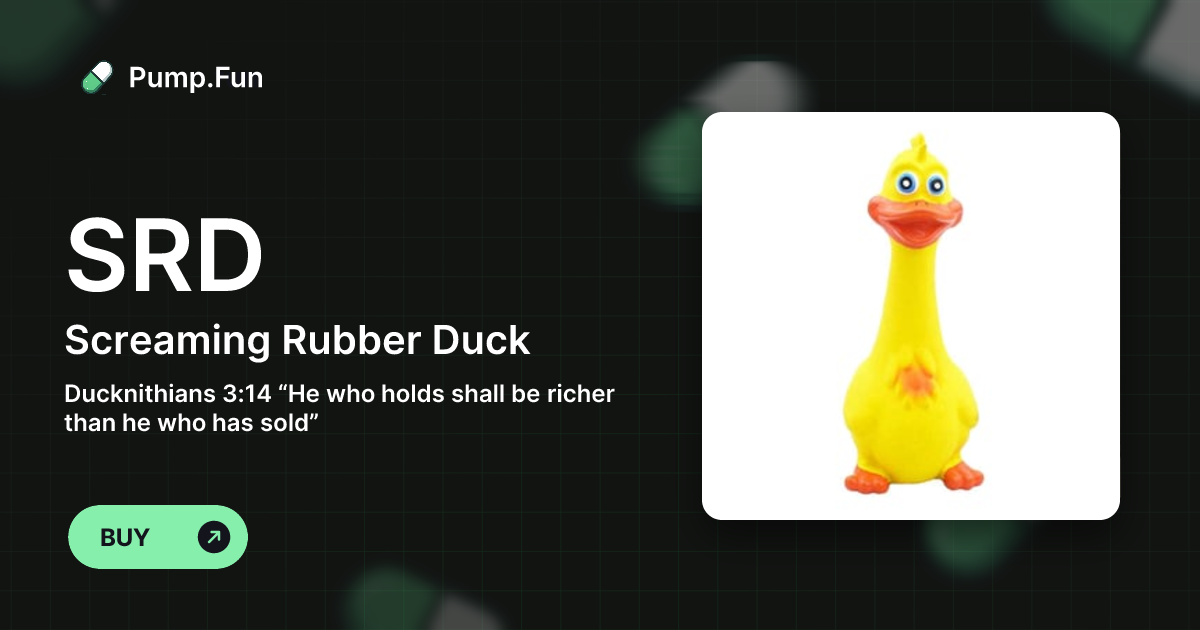 Screaming Rubber Duck (SRD) - Pump