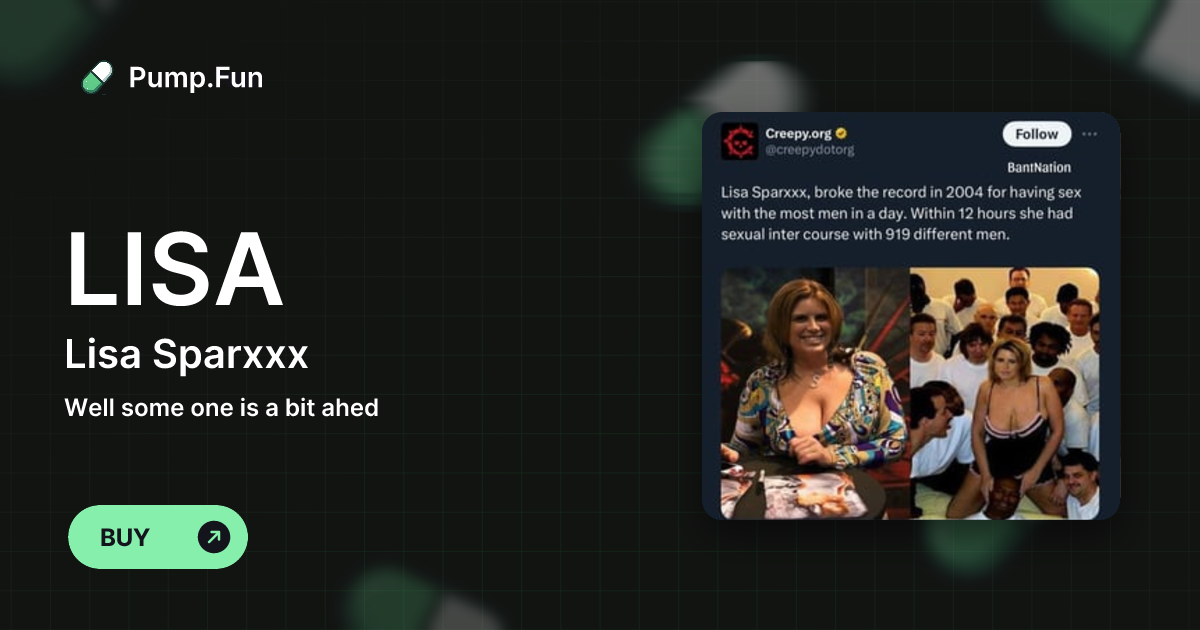 Lisa Sparxxx (LISA) - Pump