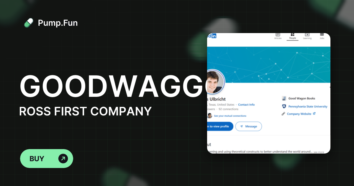 ROSS FIRST COMPANY (GOODWAGGON) - Pump