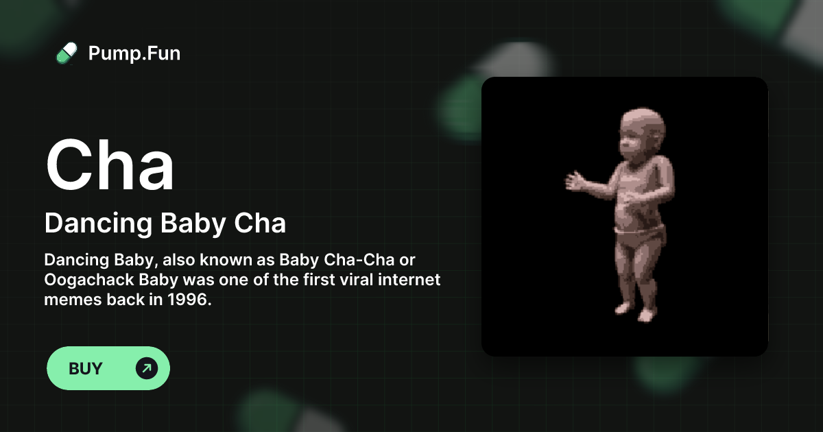 Dancing Baby Cha (Cha) - Pump