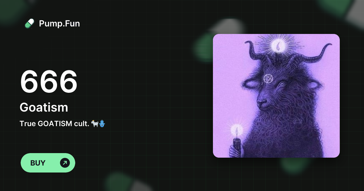 Goatism (666) - Pump