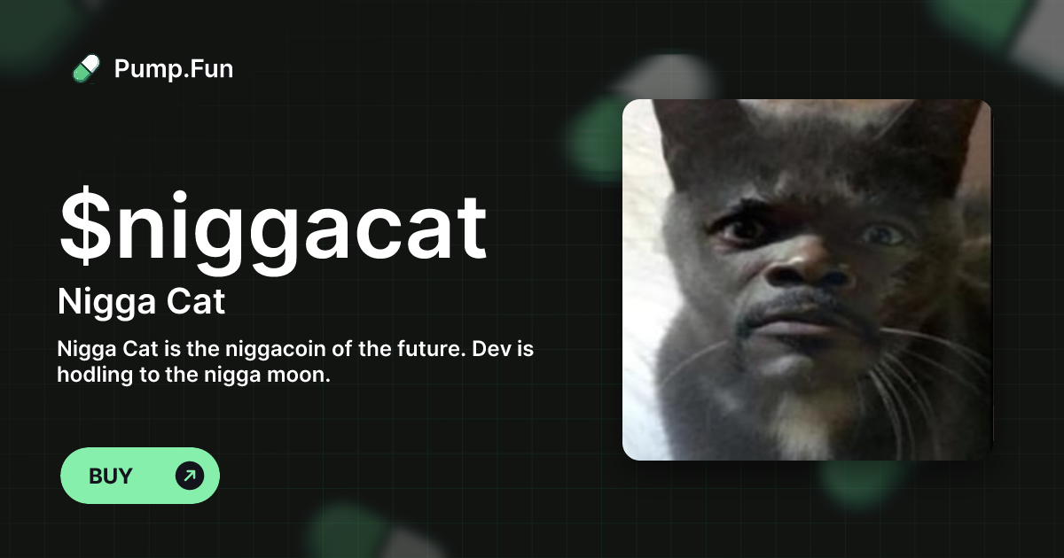 Nigga Cat ($niggacat) - Pump
