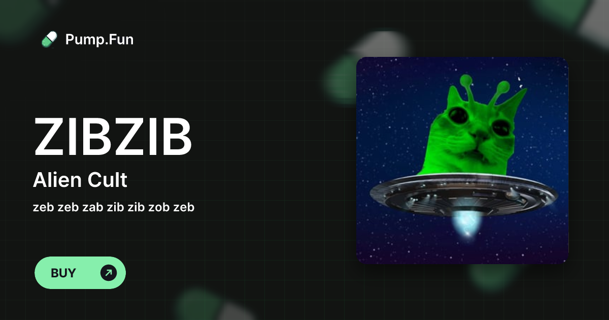 Alien Cult (ZIBZIB) - Pump