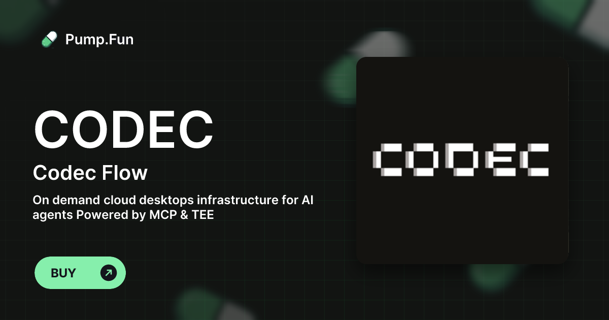 Codec Flow (CODEC) - Pump