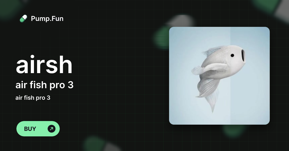 air fish pro 3 (airsh) - Pump