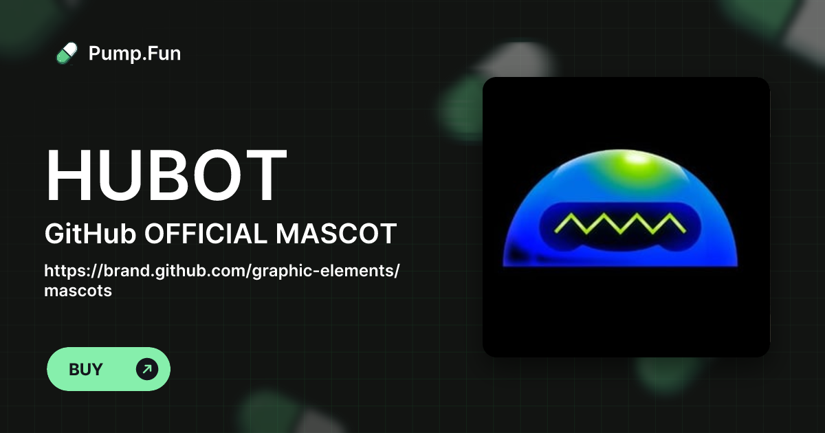 GitHub OFFICIAL MASCOT (HUBOT) - Pump