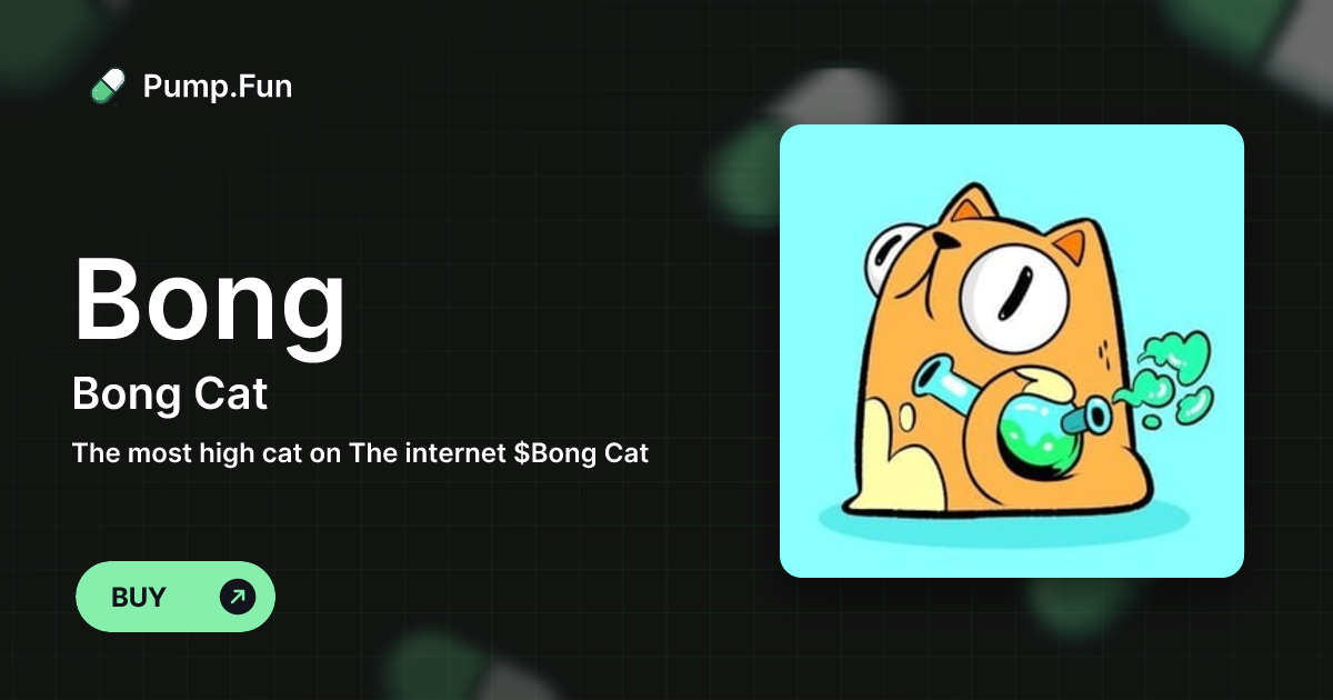 Bong Cat (Bong) - Pump