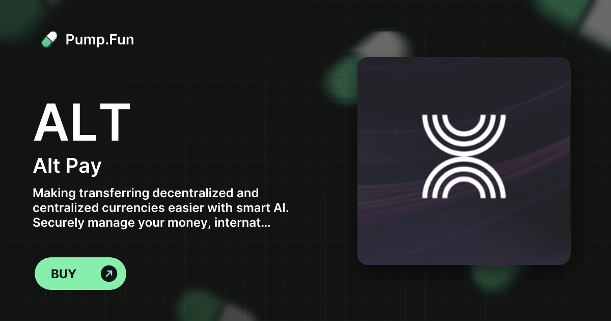 Alt Pay (ALT) - Pump