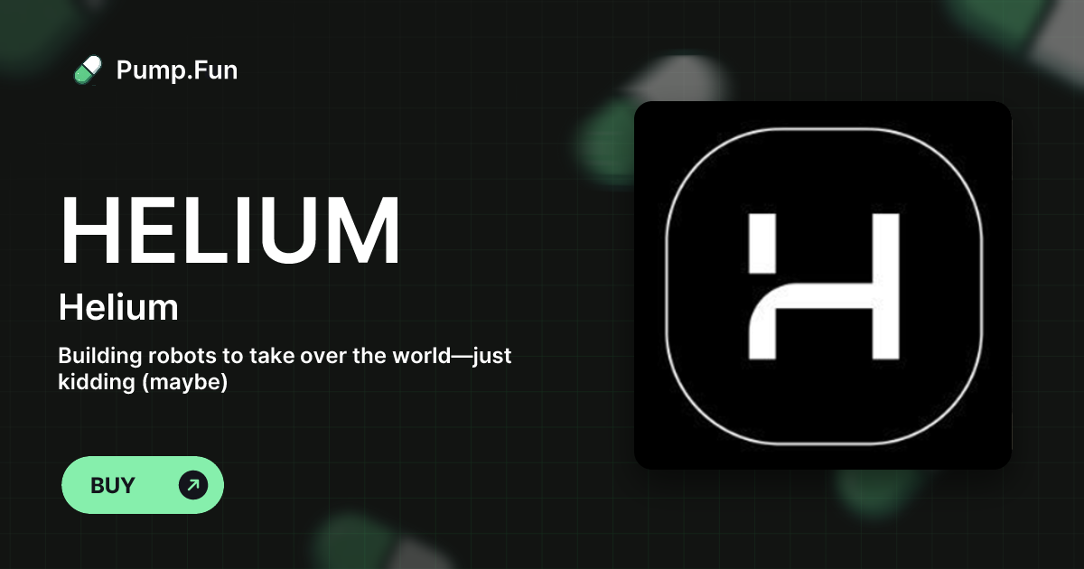 Helium (HELIUM) - Pump