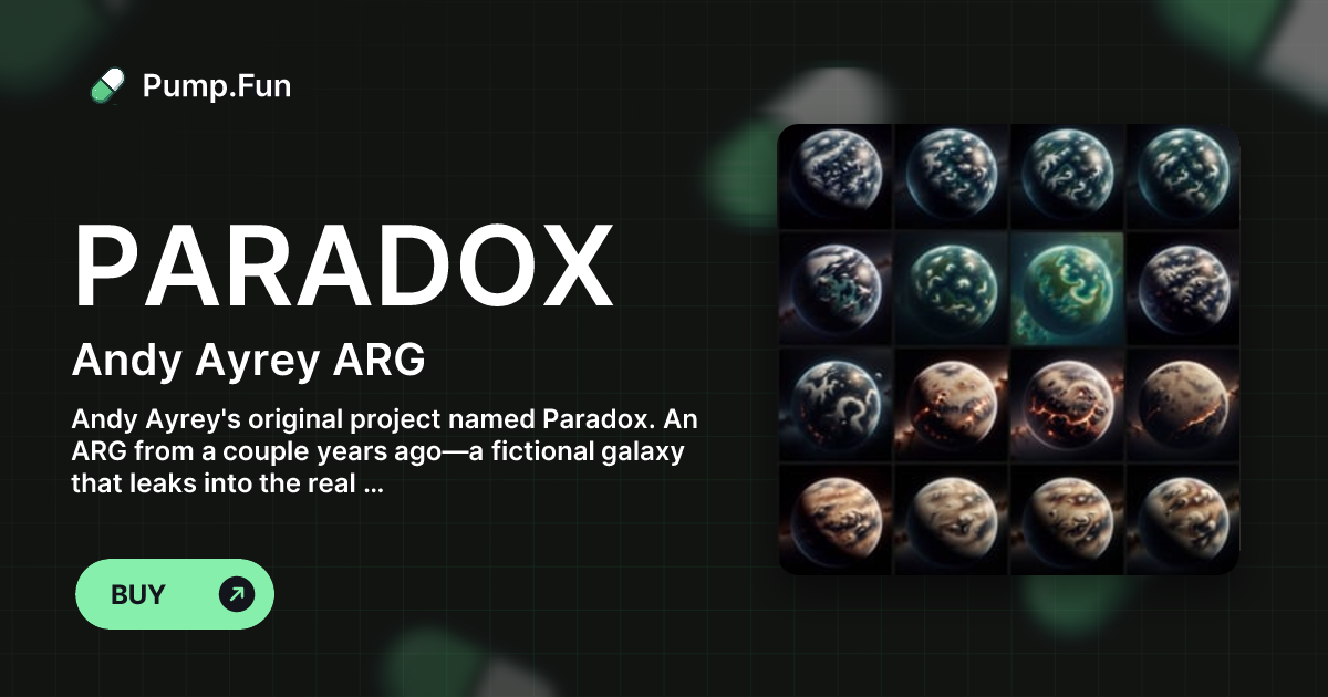 Andy Ayrey ARG (PARADOX) - Pump