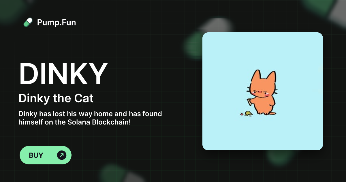 Dinky the Cat (DINKY) - Pump