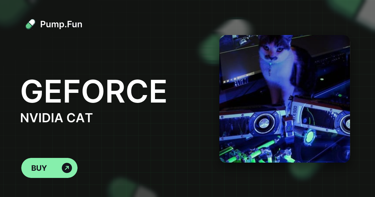 NVIDIA CAT (GEFORCE) - Pump