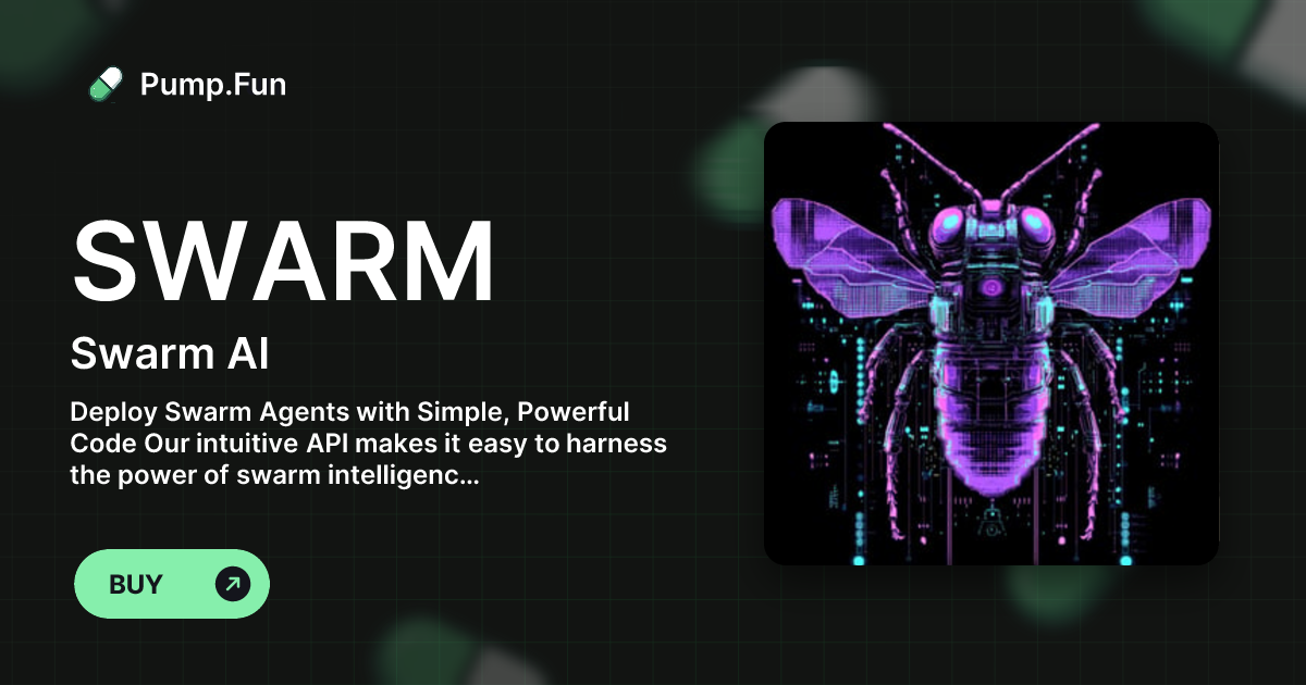 Swarm AI (SWARM) - Pump