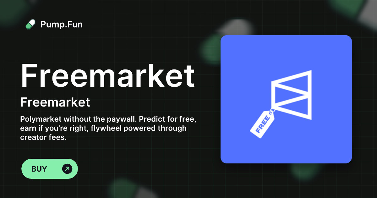 Freemarket (Freemarket) - Pump