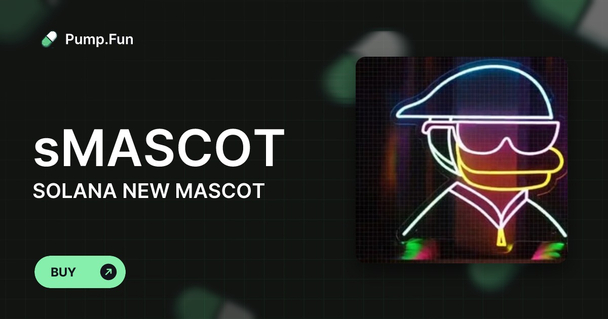 SOLANA NEW MASCOT (sMASCOT) - Pump