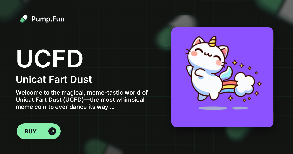 Unicat Fart Dust (UCFD) - Pump