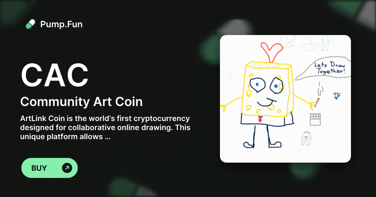 Community Art Coin (CAC) - Pump