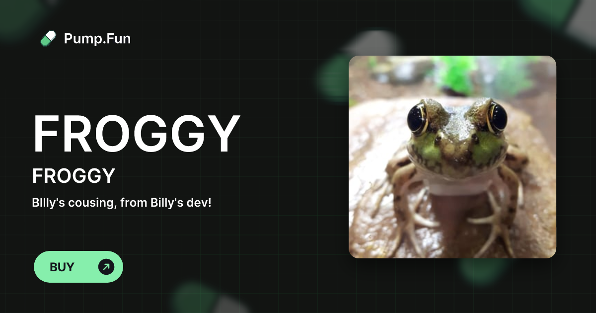 FROGGY (FROGGY) - Pump
