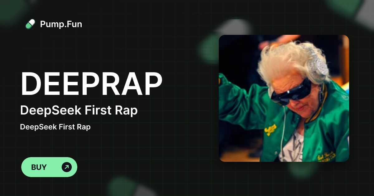DeepSeek First Rap (DEEPRAP) - Pump