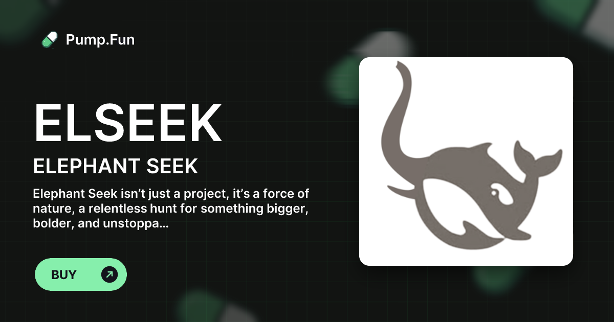 ELEPHANT SEEK (ELSEEK) - Pump