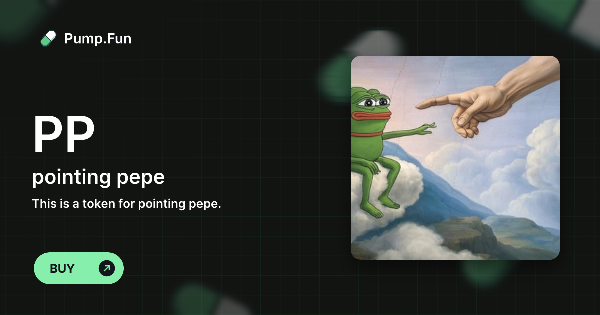 pointing pepe (PP) - Pump