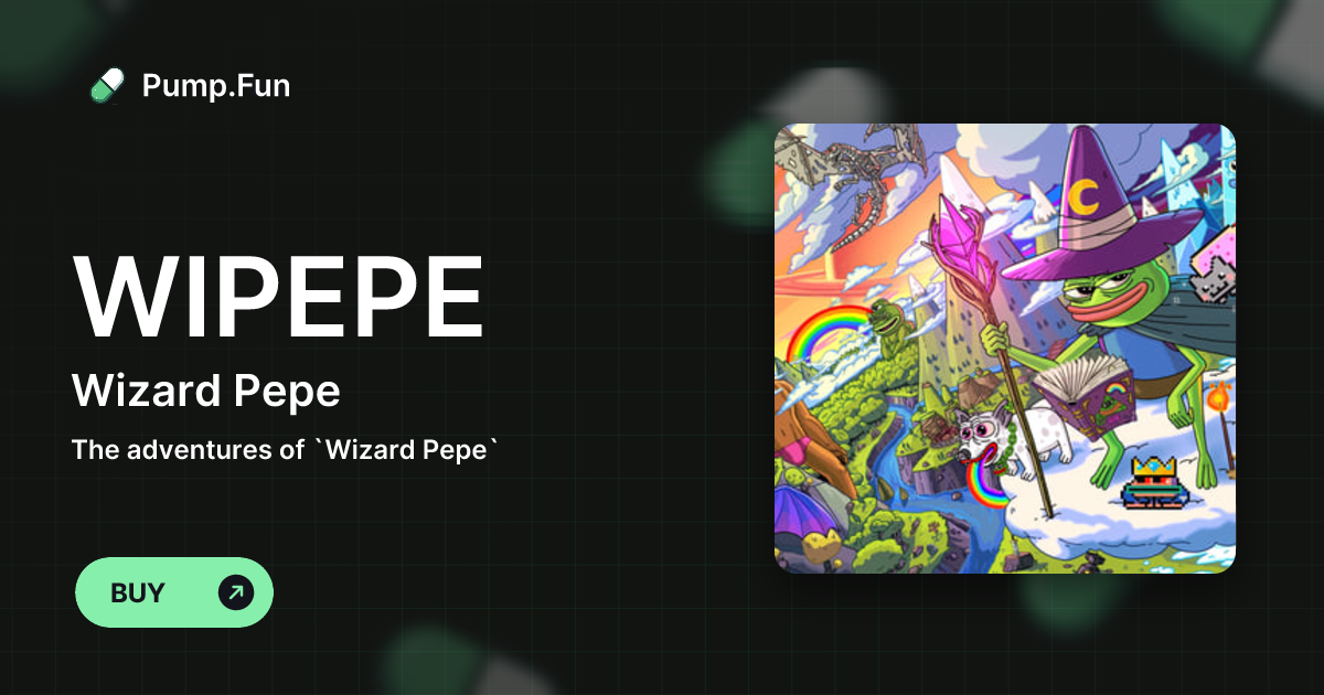 Wizard Pepe (WIPEPE) - Pump