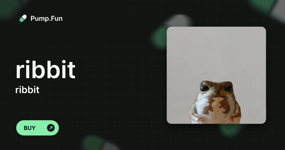ribbit (ribbit) - Pump