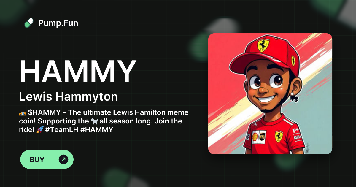 Lewis Hammyton (HAMMY) - Pump