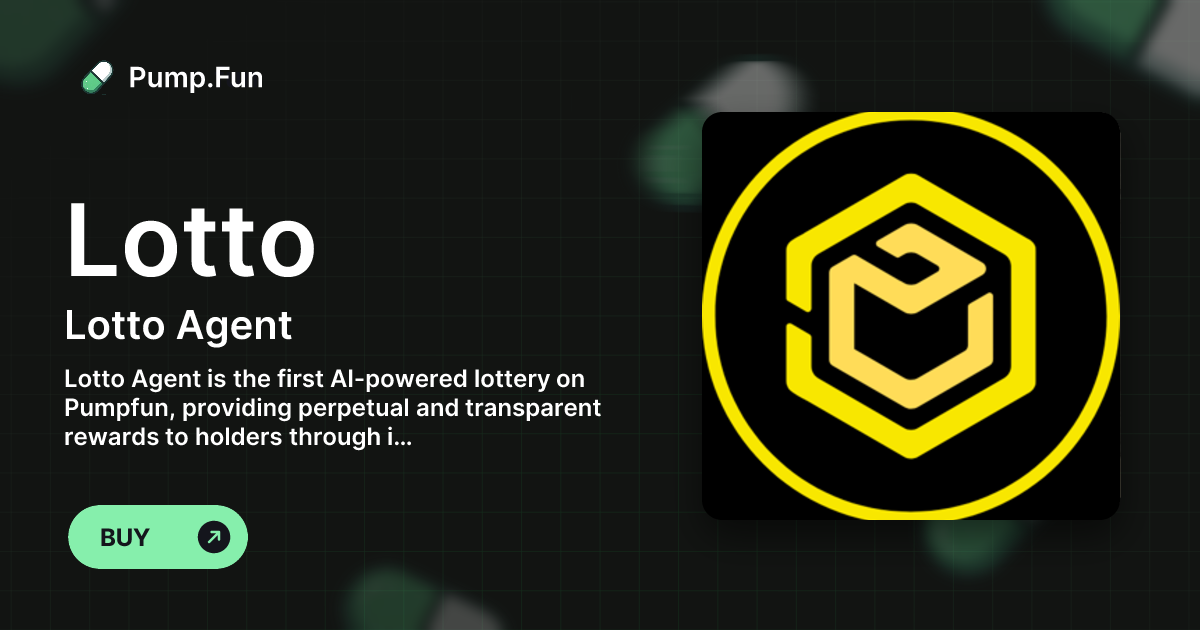 Lotto Agent (Lotto) - Pump