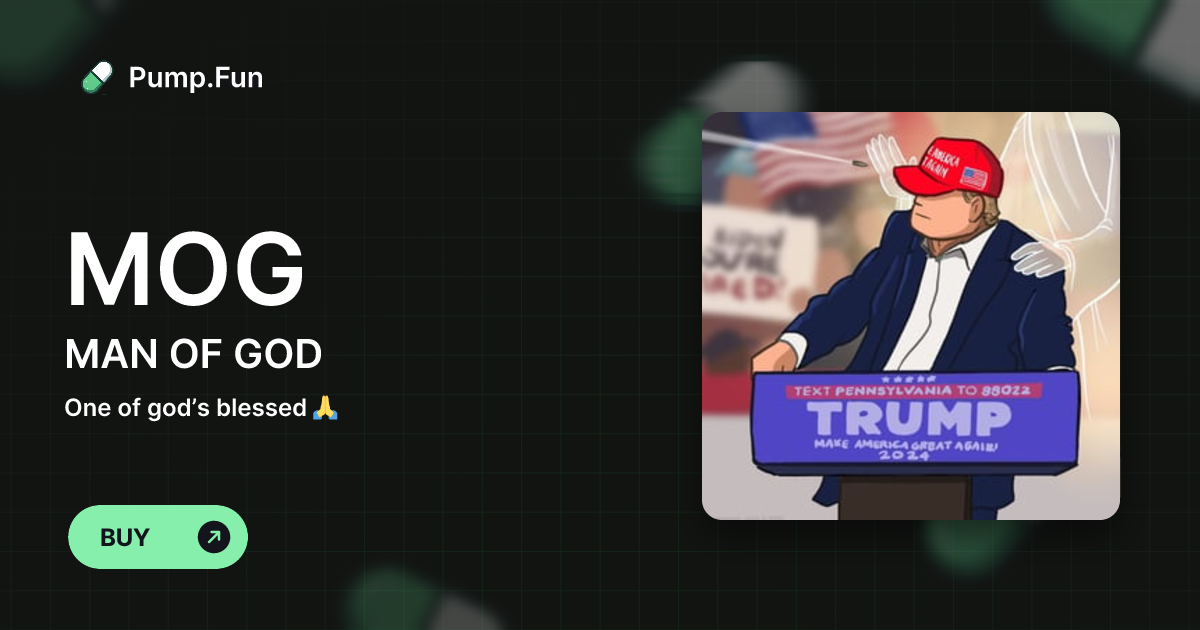 MAN OF GOD (MOG) - Pump