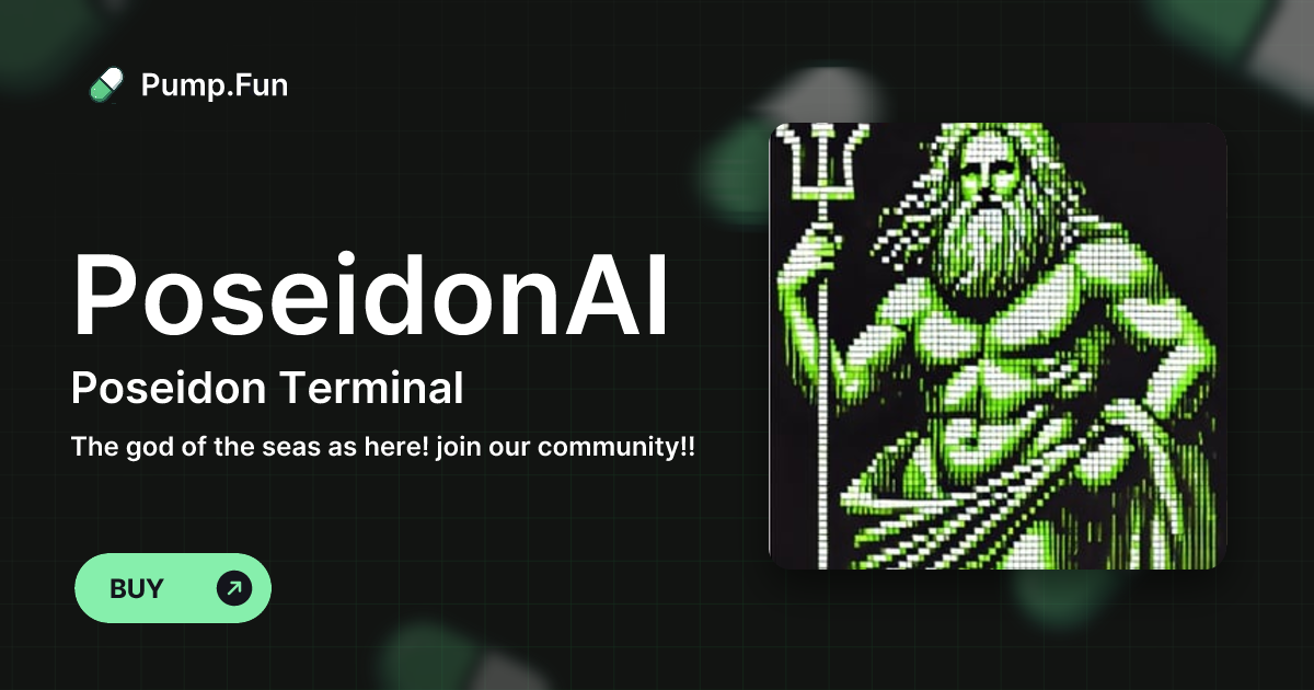 Poseidon Terminal (PoseidonAI) - Pump