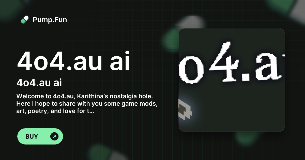 4o4.au ai (4o4.au ai) - Pump