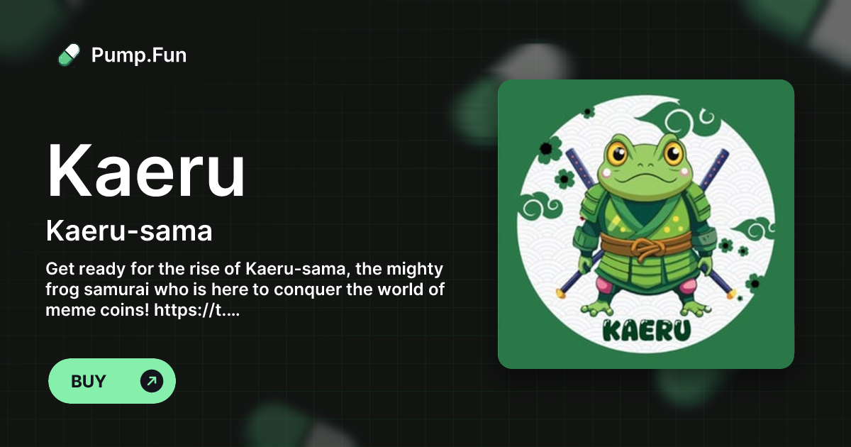 Kaeru-sama (Kaeru) - Pump