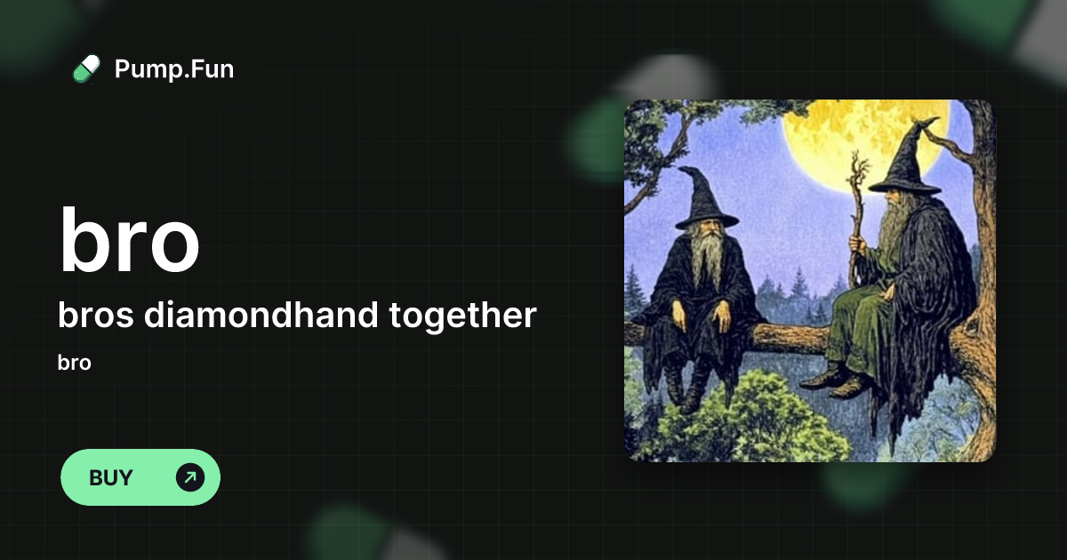 bros diamondhand together (bro) - Pump