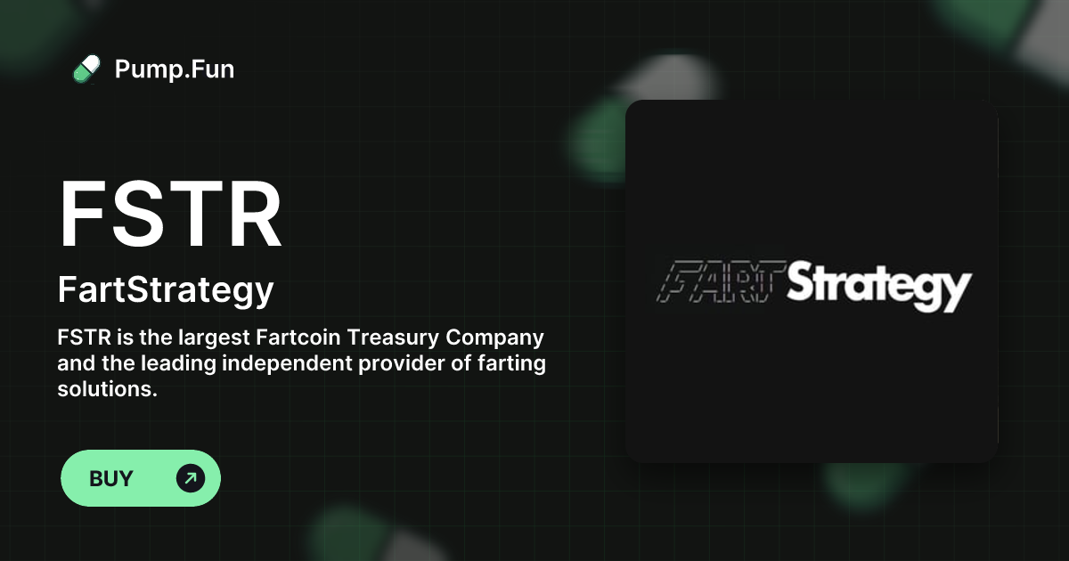 FartStrategy (FSTR) - Pump