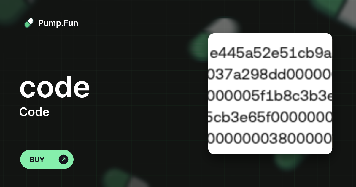Code (code) - Pump