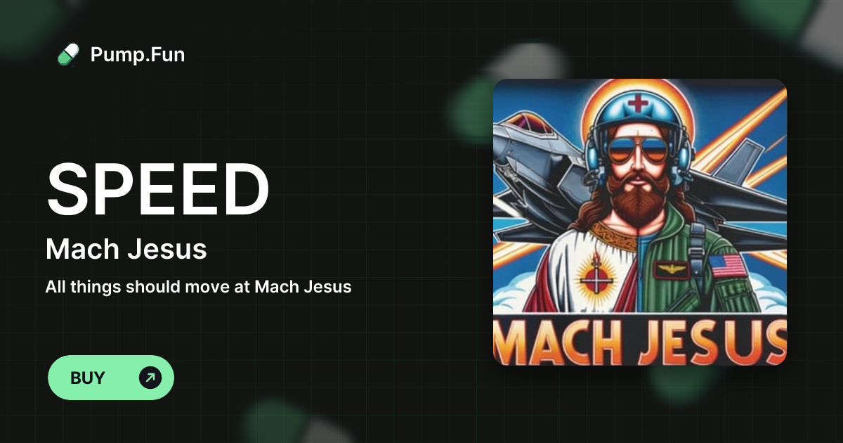 Mach Jesus (SPEED) - Pump