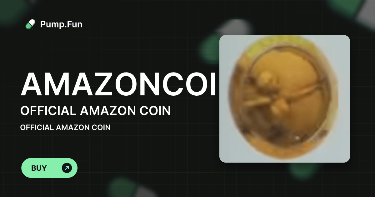 OFFICIAL AMAZON COIN (AMAZONCOIN) - Pump