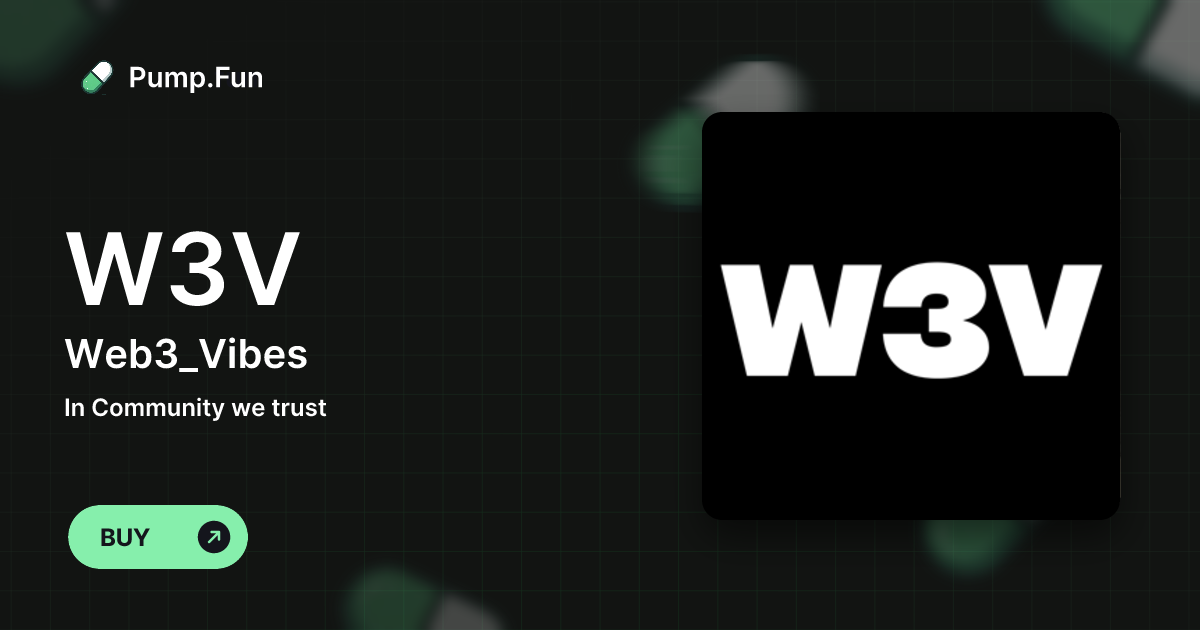 Web3_Vibes (W3V) - Pump