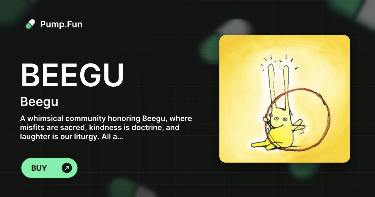 Beegu (BEEGU) - Pump