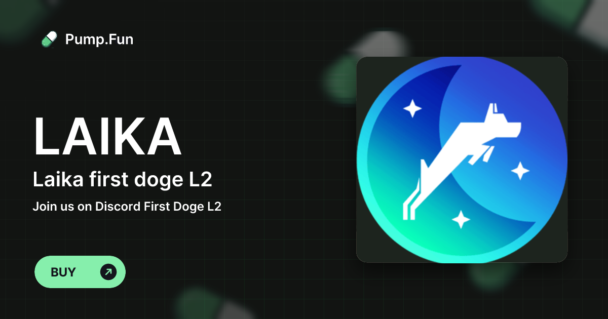 Laika first doge L2 (LAIKA) - Pump