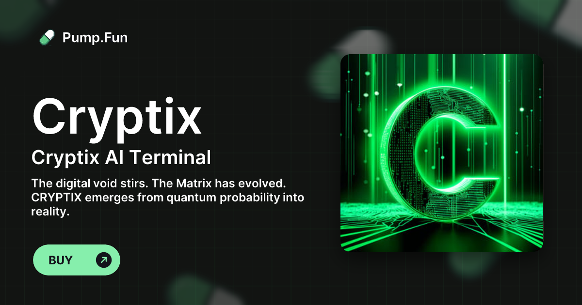 Cryptix AI Terminal (Cryptix) - Pump