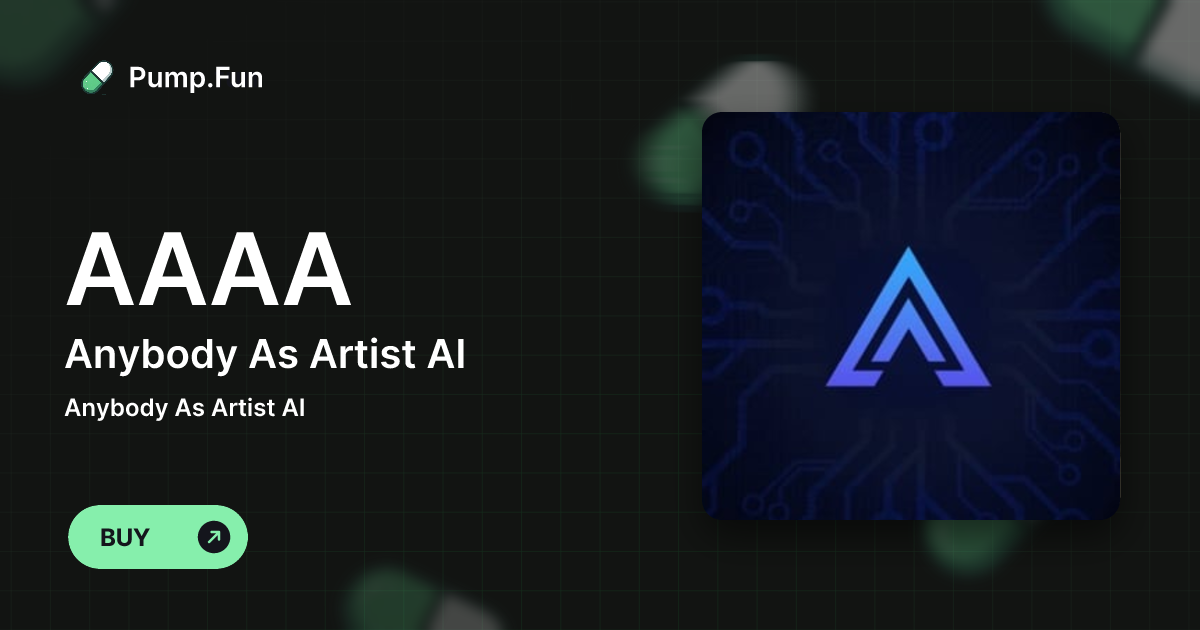 Anybody As Artist AI (AAAA) - Pump