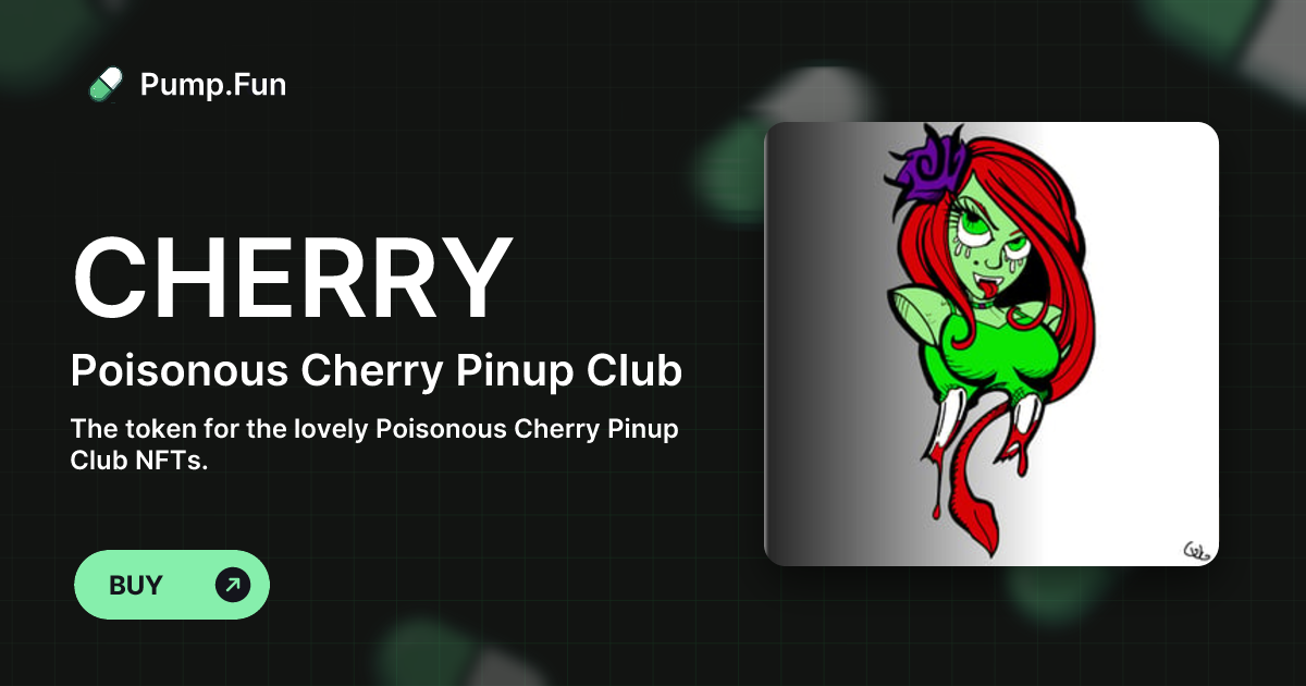 Poisonous Cherry Pinup Club (CHERRY) - Pump