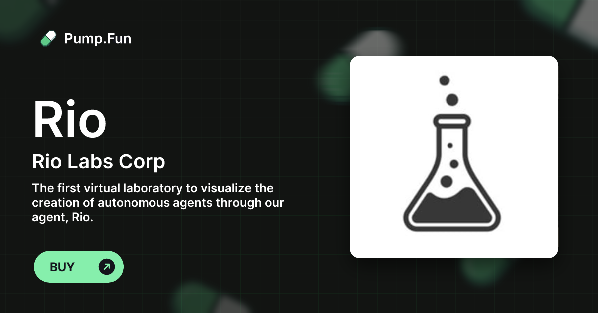 Rio Labs Corp (Rio) - Pump