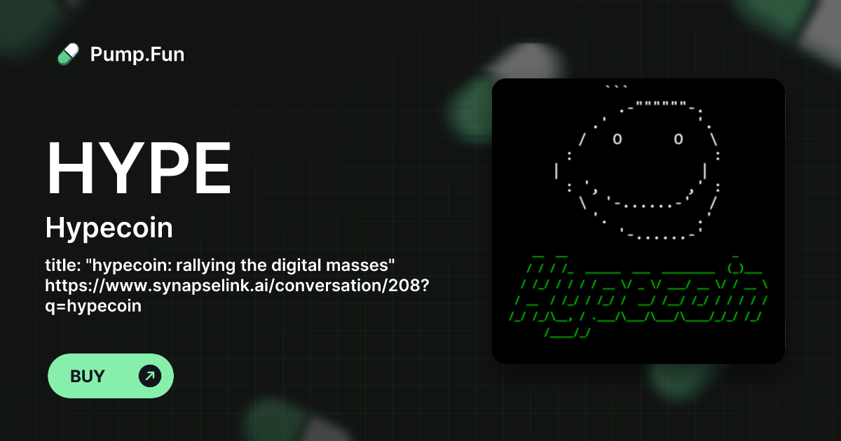 Hypecoin (HYPE) - Pump