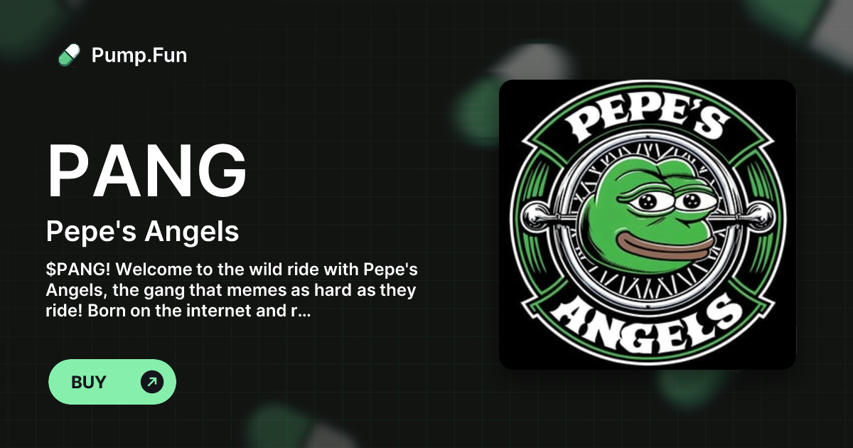Pepe's Angels (PANG) - Pump