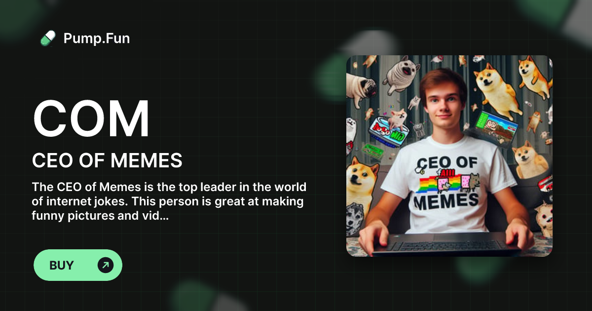 CEO OF MEMES (COM) - Pump
