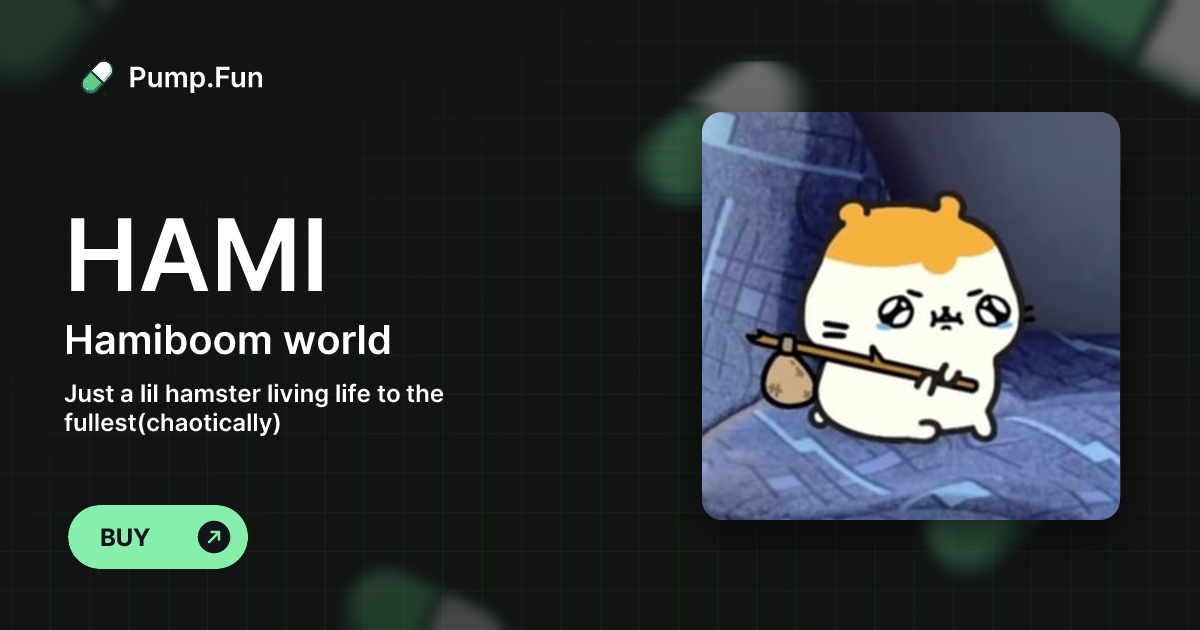 Hamiboom world (HAMI) - Pump