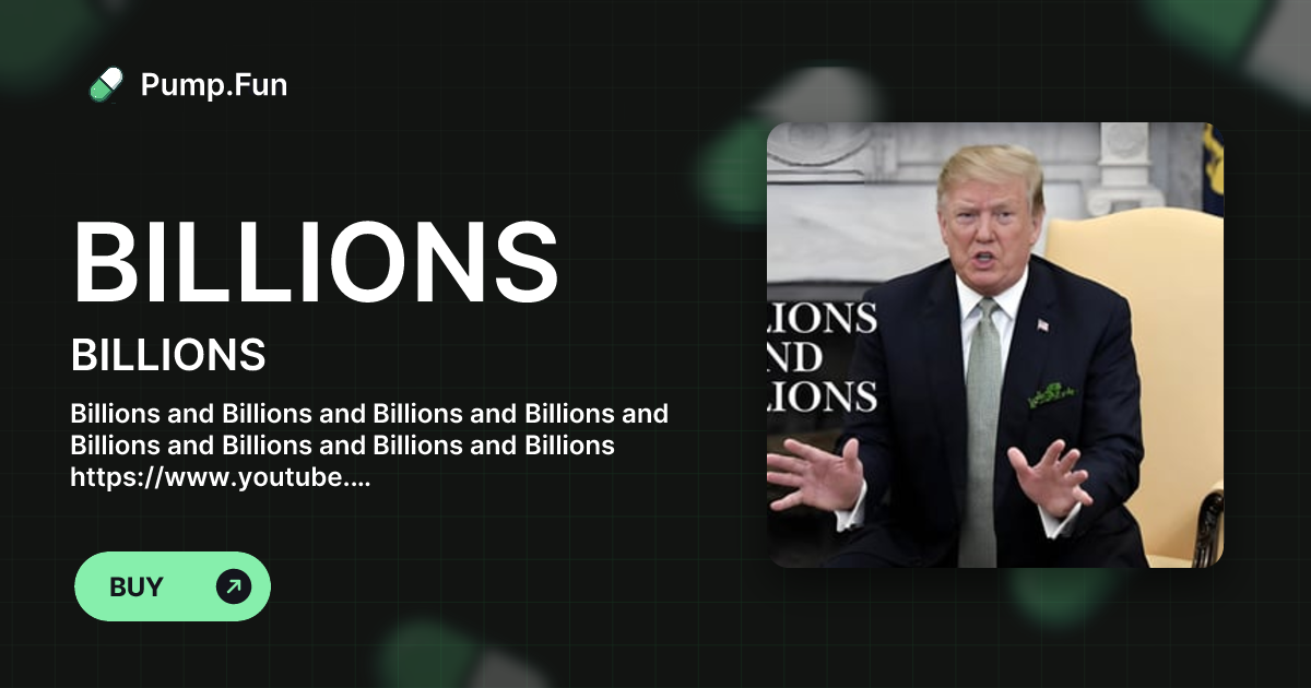 BILLIONS (BILLIONS) - Pump